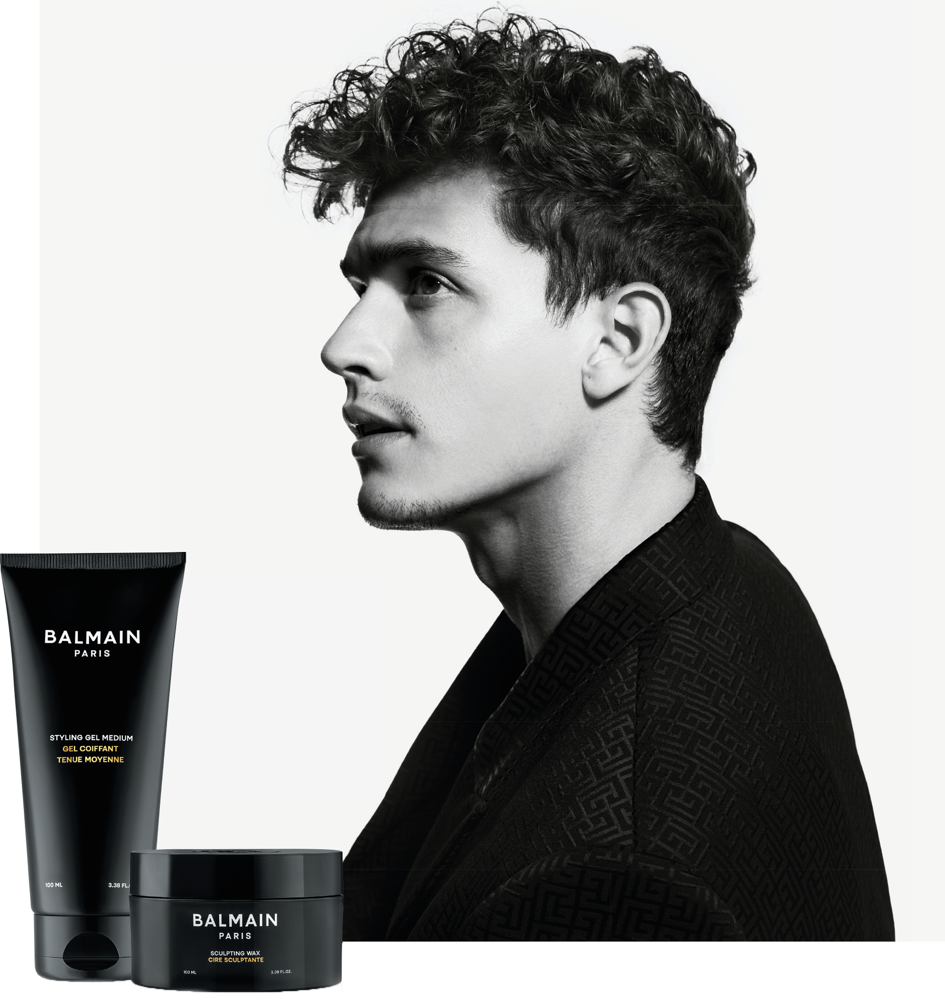 New Styling for Balmain Homme | Balmain Hair Couture | Balmain Hair